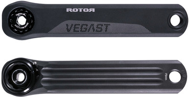 Rotor VEGAST 170mm Road Cranks Black