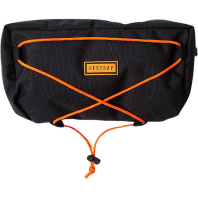 Restrap Food Pouch Large Black/Orange - Bikebug