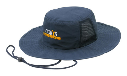 Microfibre Hat with Mesh Inserts - Headwear VIC