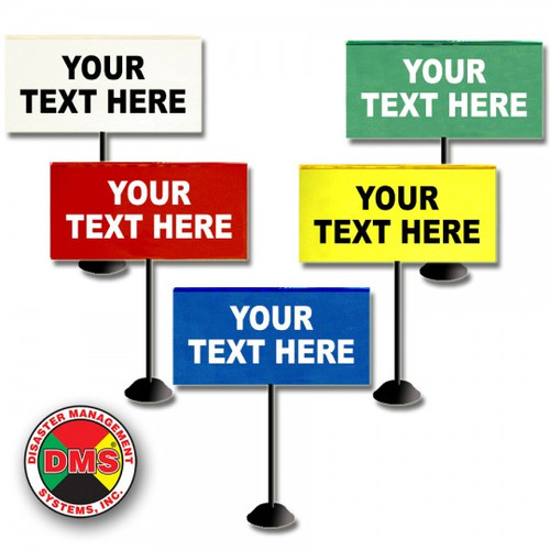 Custom Imprinted Flags by Disaster Management Systems