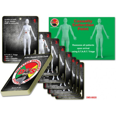 Active Shooter Victim Cards for Rescue Task Force Training by Disaster ...