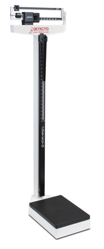 Detecto Mechanical Weigh Beam Physician's Scale, 400 lbs Capacity with ...