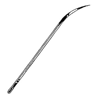 Sklar Post-Mortem Needle, Half Circle, Cutting Edge, #5, 12/Pack