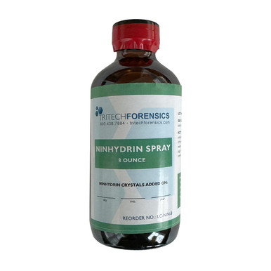 Ninhydrin Spray by TriTech Forensics, Regular Strength, 8 oz., 250mL