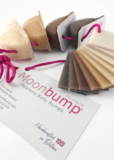 Sample Pack of Silicone & Foam Skin Tone Swatches - Moonbump®