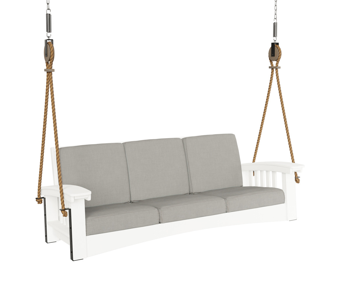 Days End Mission Sofa Swing - Kauffman Lawn Furniture