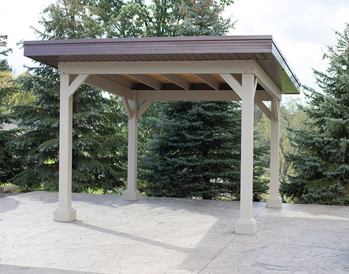 Prairie Wood Pavilion - Kauffman Lawn Furniture
