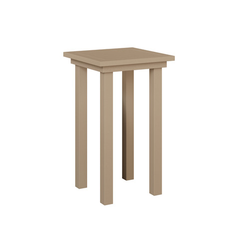 Vida Outdoor Bar Height End Table