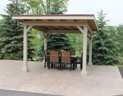 Prairie Wood Pavilion - Kauffman Lawn Furniture
