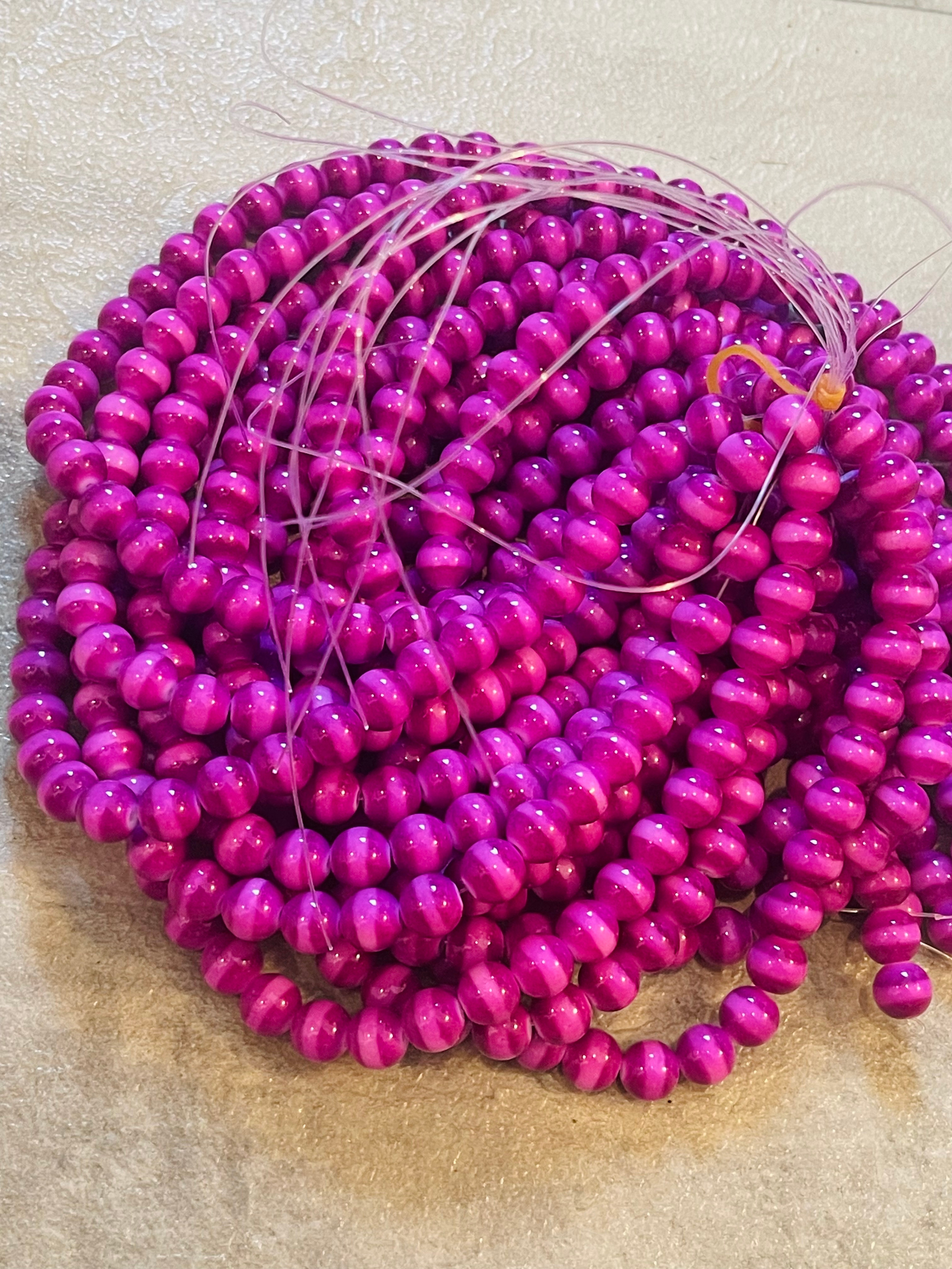 GLASS BEAD STRANDS (38-44 beads) - Page 1 - EMBOSSED ESSENTIALS