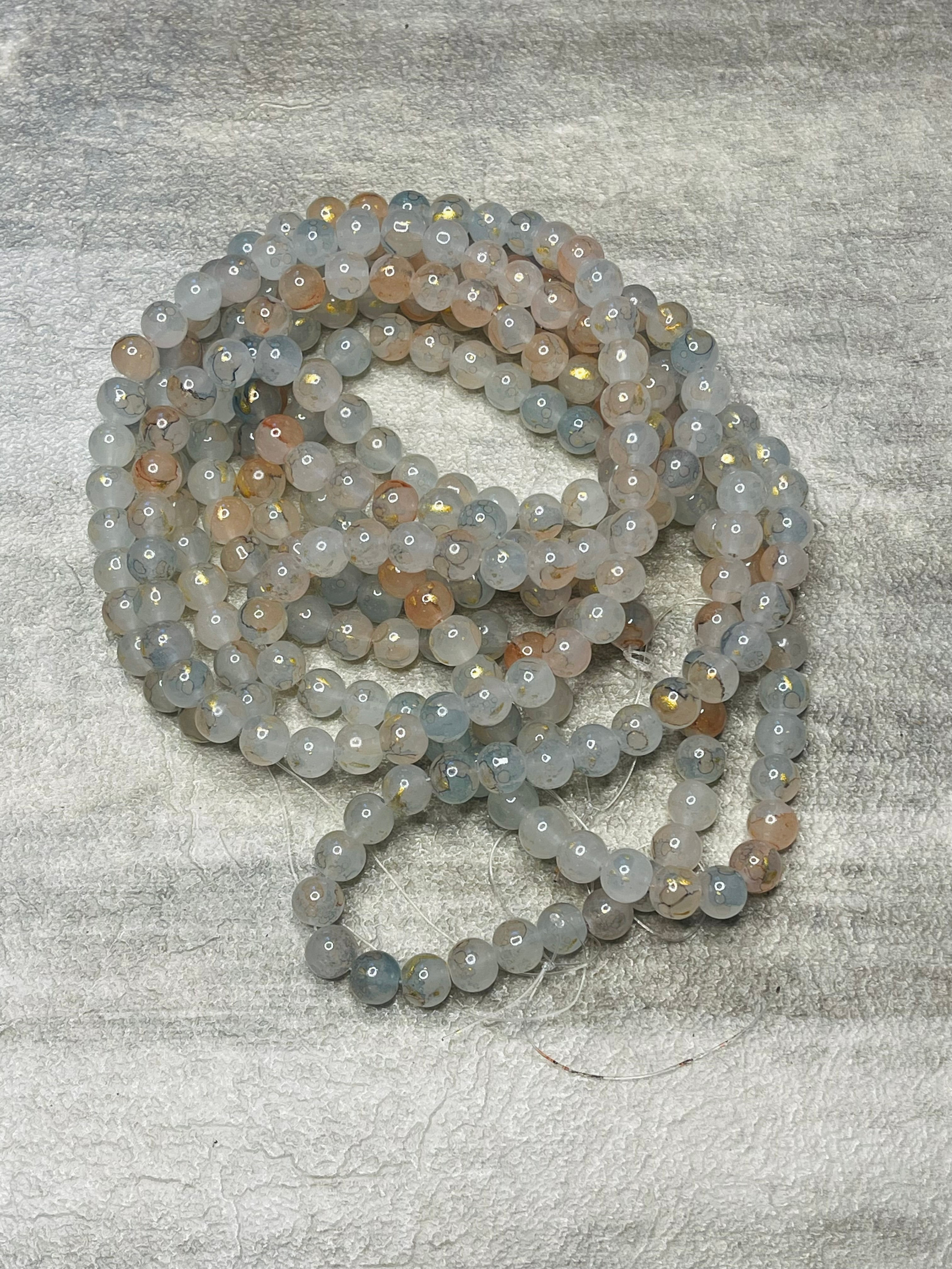 GLASS BEAD STRANDS (80-84 beads) - Page 1 - EMBOSSED ESSENTIALS