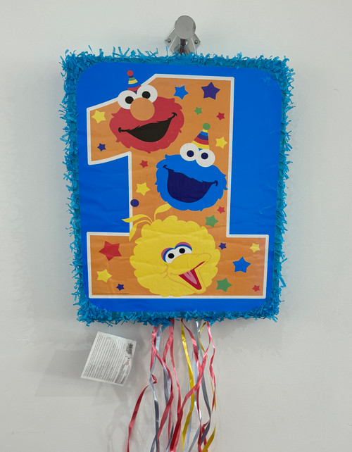 Sesame Street Elmo/Cookie Monster/Big Bird Pinata (Pick Up Only ...
