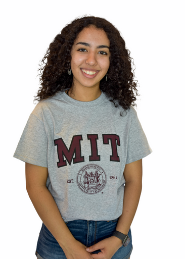 MIT CREST T HEATHER - BOSTON CAMPUS GEAR