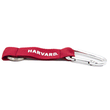 HARVARD CARABINER KEYCHAIN