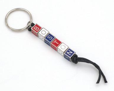 BOSTON BLOCK KEYTAG - BOSTON CAMPUS GEAR
