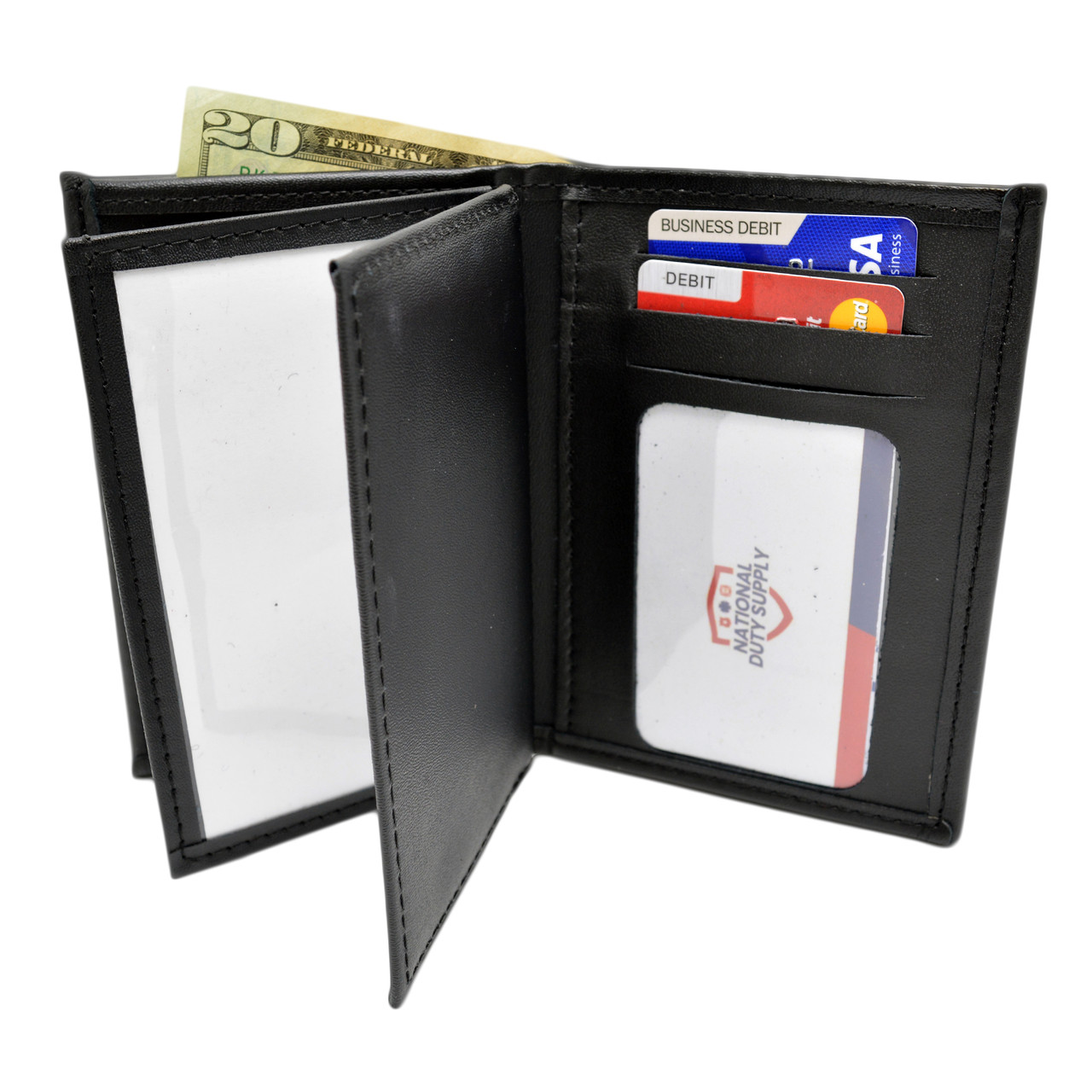 FBI Medallion Double ID Credential Wallet | FBI Medallion Federal Style ...