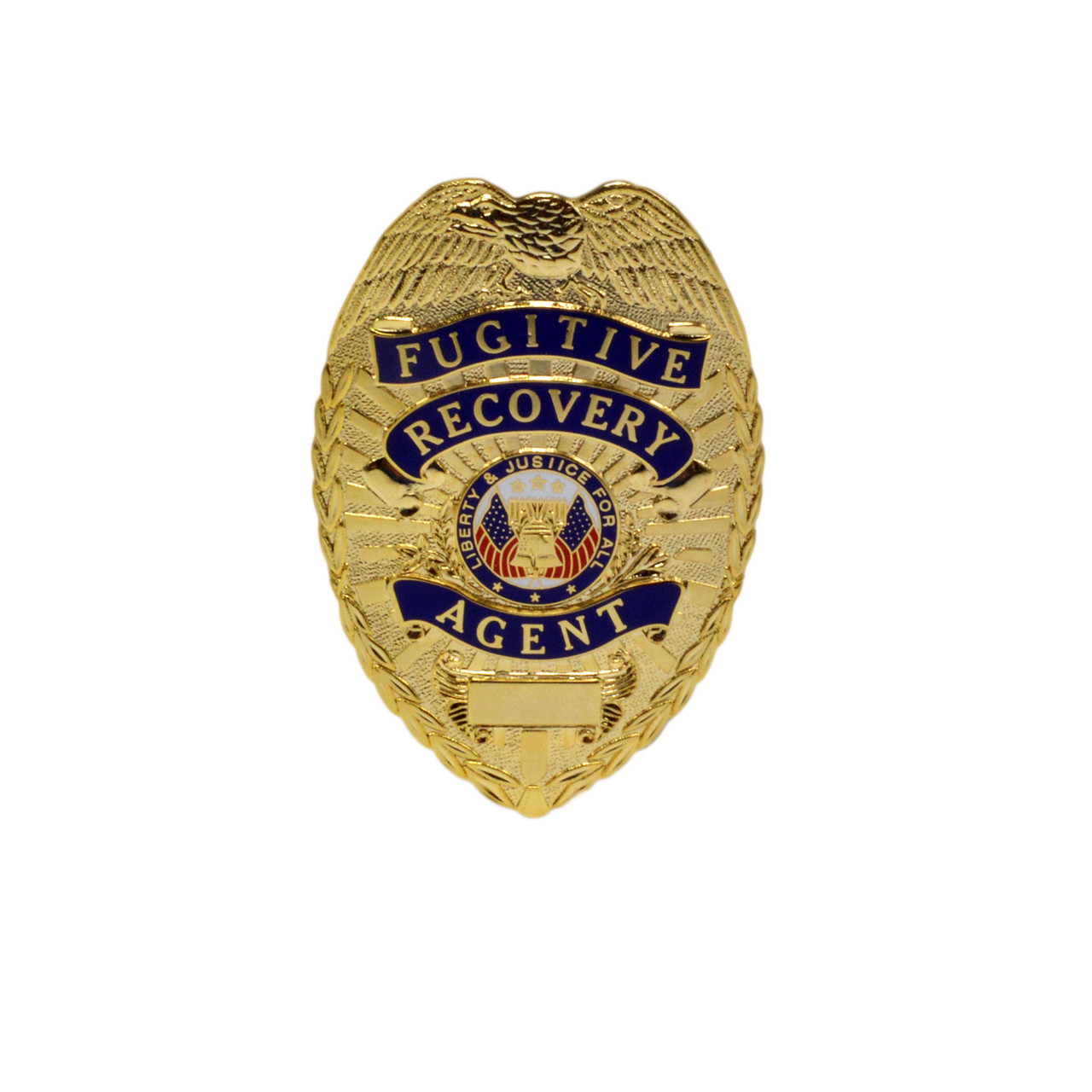Fugitive Recovery Agent Badge with Leather Case | FRA Badge Case