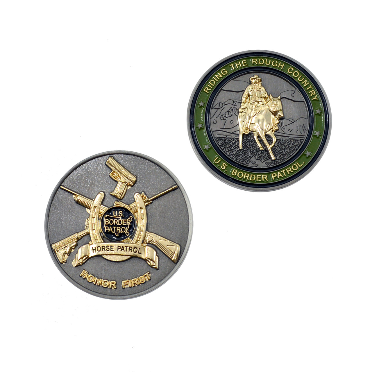 FLETC Tactical Firearms Branch Challenge Coin
