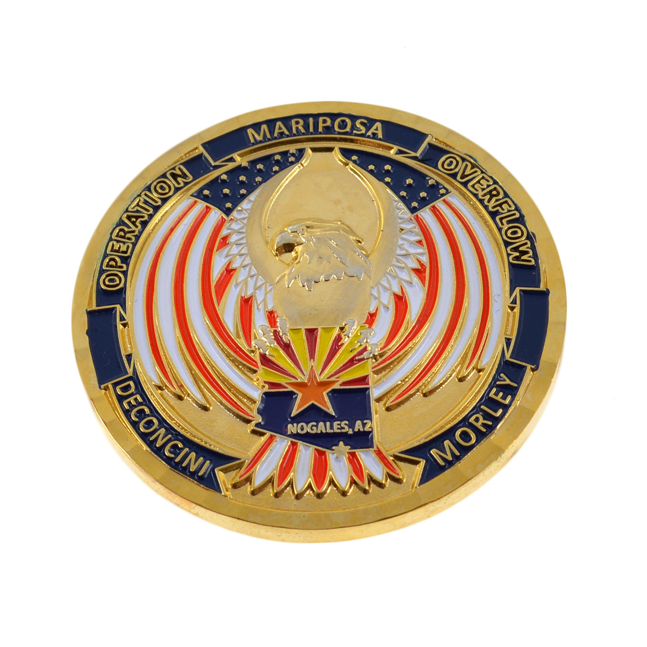 Arizona CBP Operation Overflow Challenge Coin