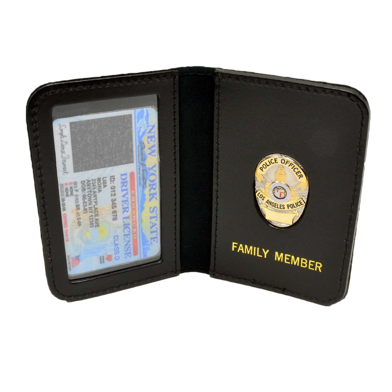 NYPD Courtesy Badge Wallet | NYPD Family Mini Badge Wallet