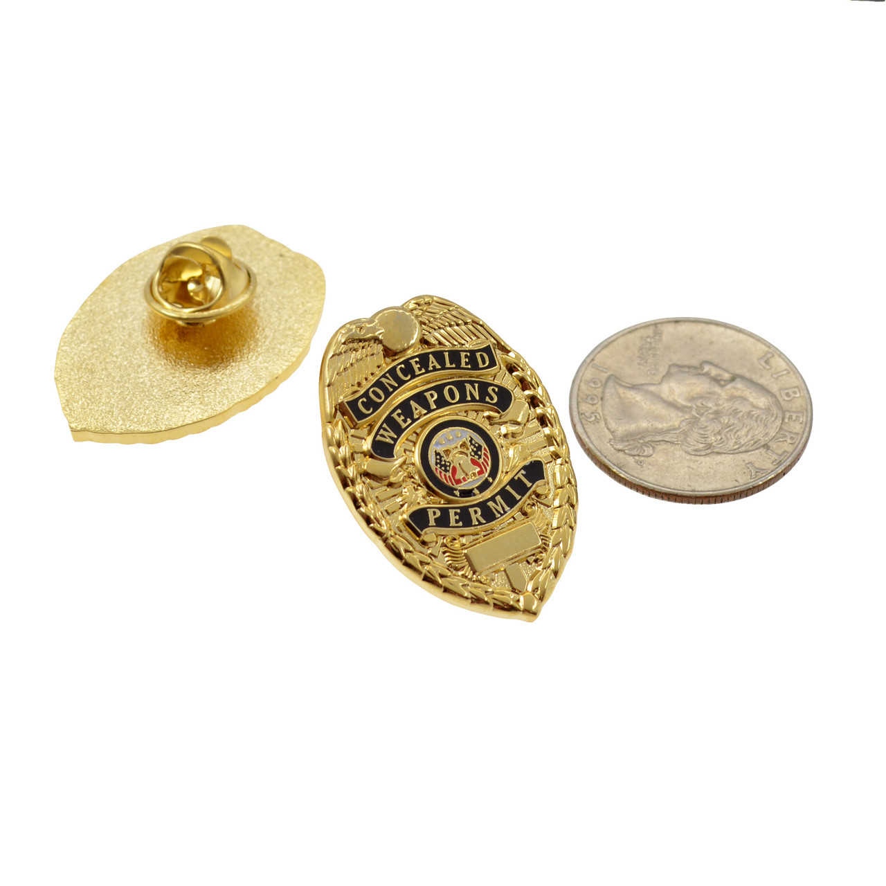 Concealed Weapons Permit Badge | CWP Badge | CCW Badge | Concealed