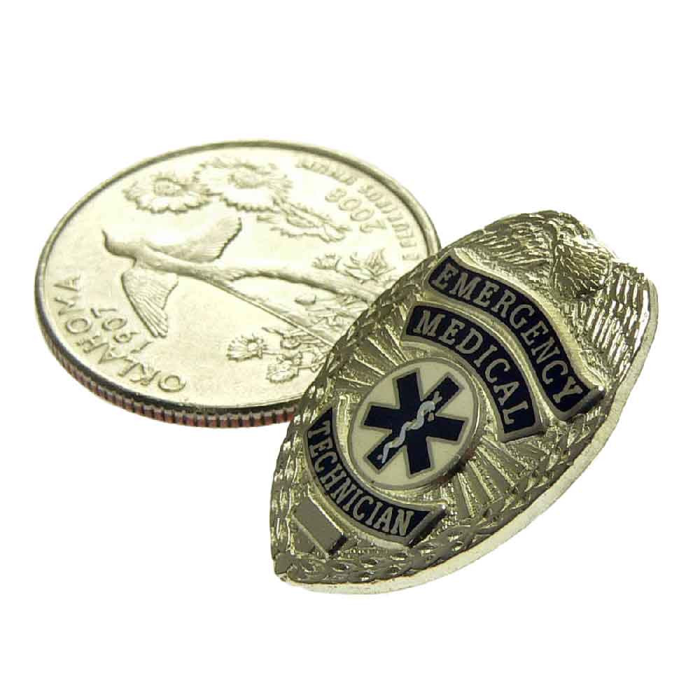 Emergency Medical Technician EMT Mini Badge Pin | EMT Badge Pin