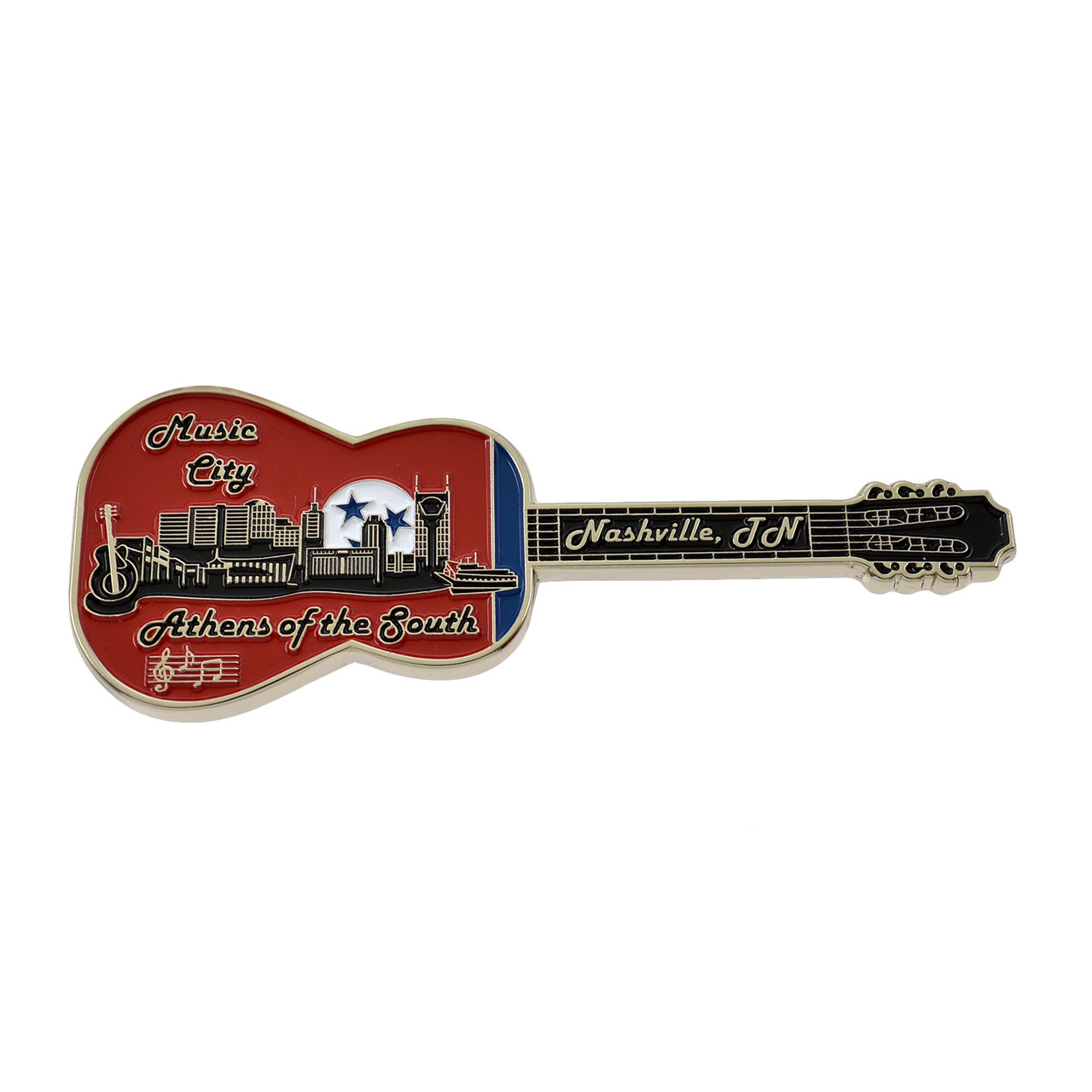 CBP Nashville Challenge Coin | Nashville TN Coin | Guitar Coin