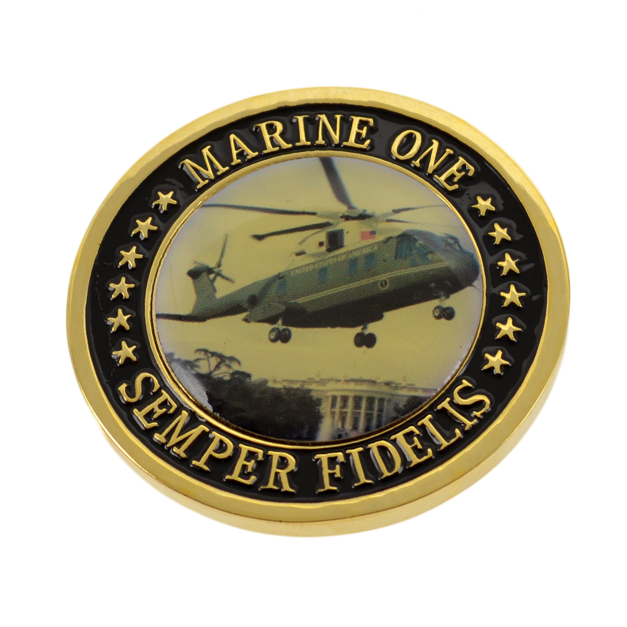 Marine One Helicopter Challenge Coin