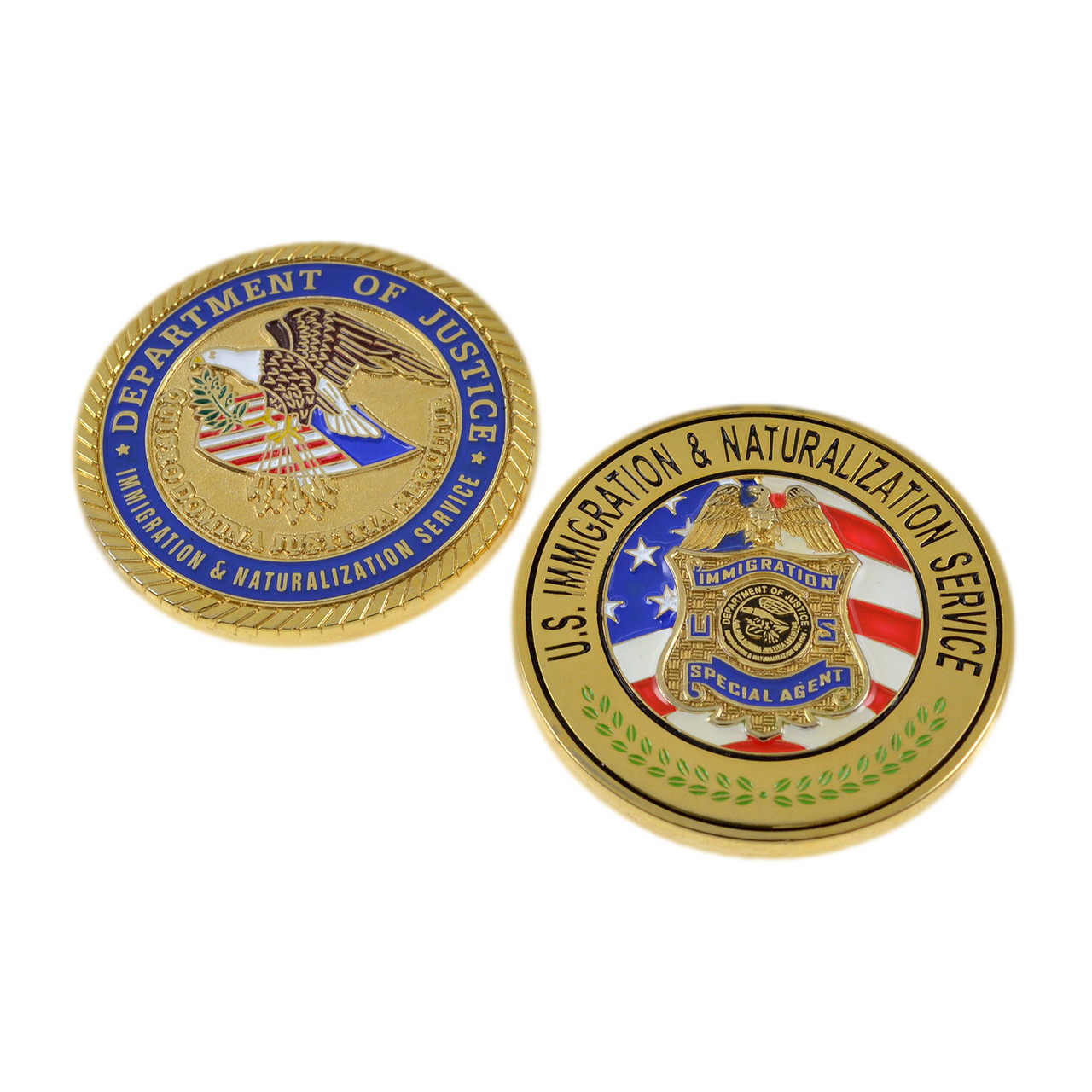 Legacy U S Immigration Special Agent Challenge Coin