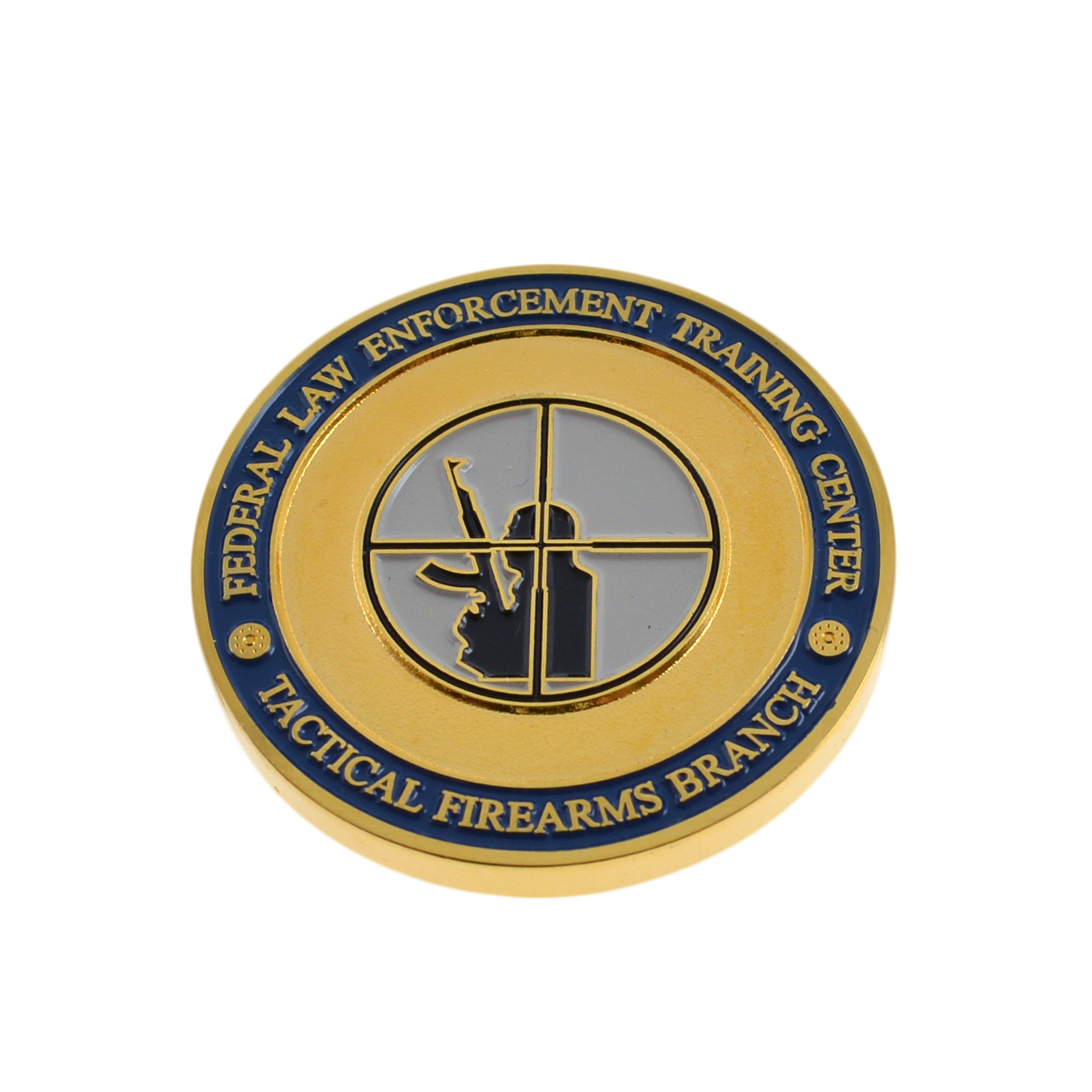 Fletc Tactical Firearms Branch Challenge Coin
