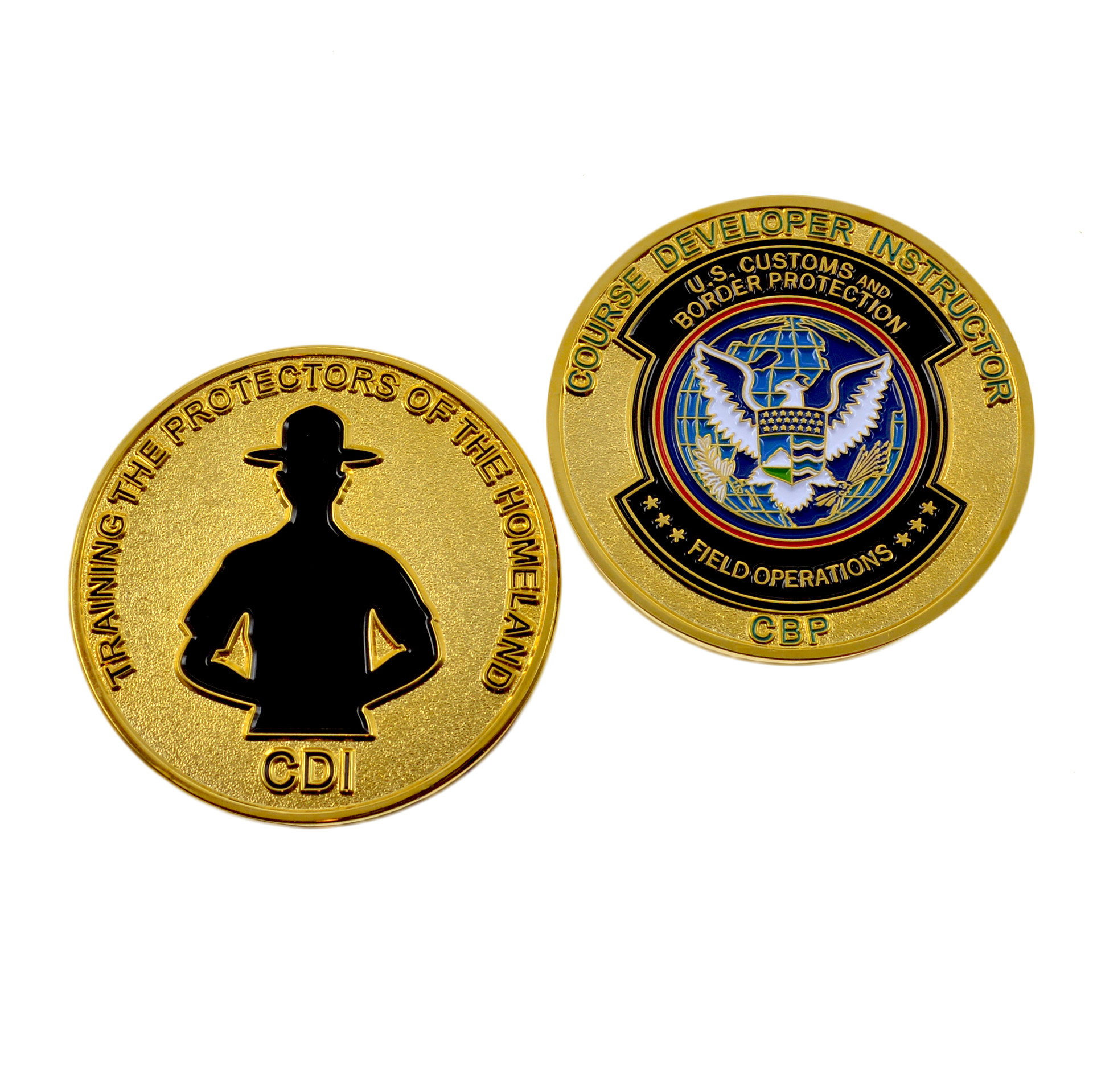 Firearms Top Gun Award Challenge Coin