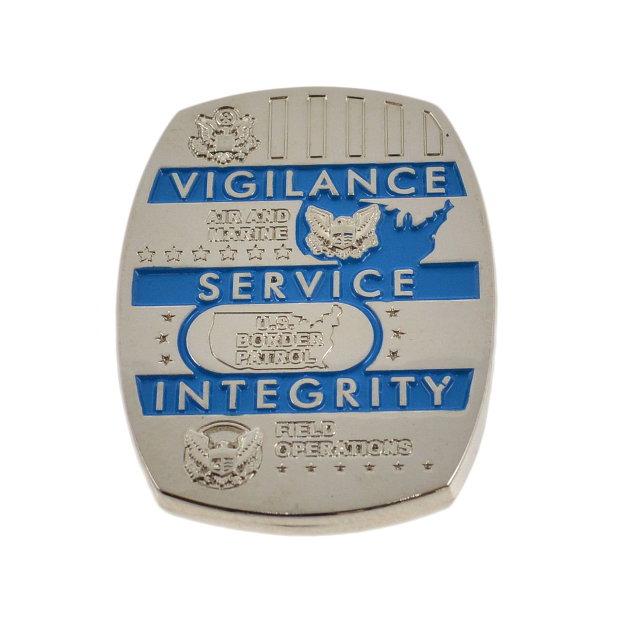 CBP Units Rectangular Challenge Coin