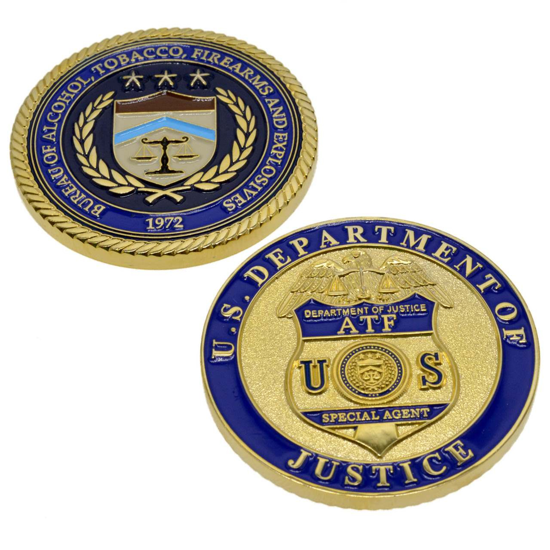 Fletc Tactical Firearms Branch Challenge Coin