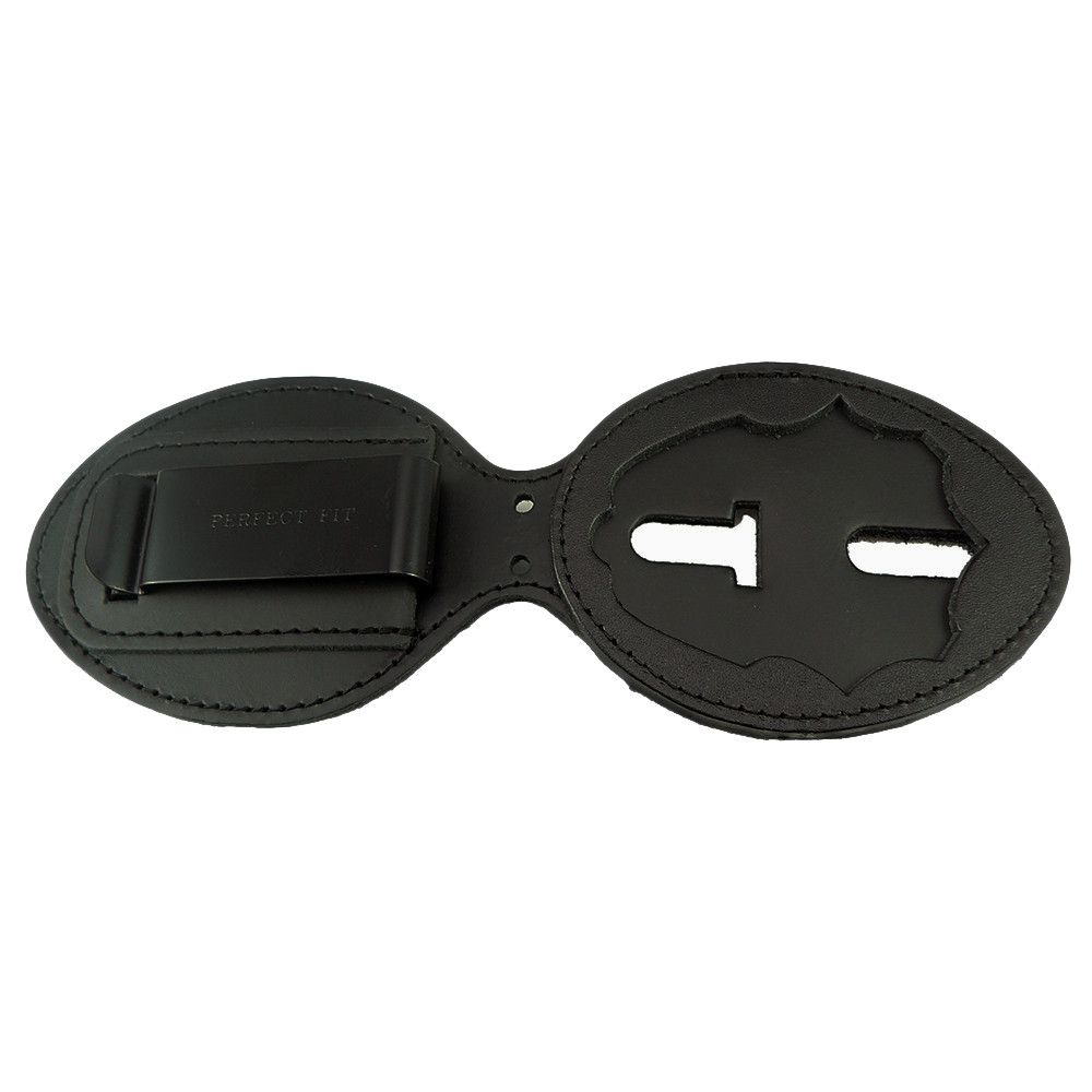DEA Special Agent Belt Badge Clip | DEA Belt Badge Holder with Chain