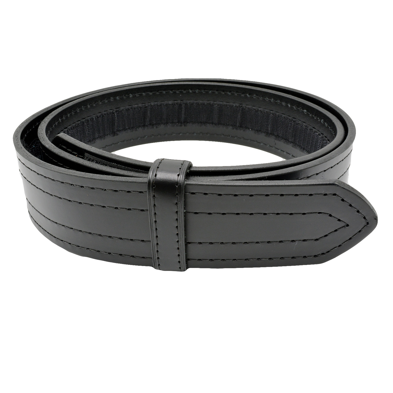 Perfect Fit Buckleless Leather Duty Belt | Velcro Fastener Duty Belt ...