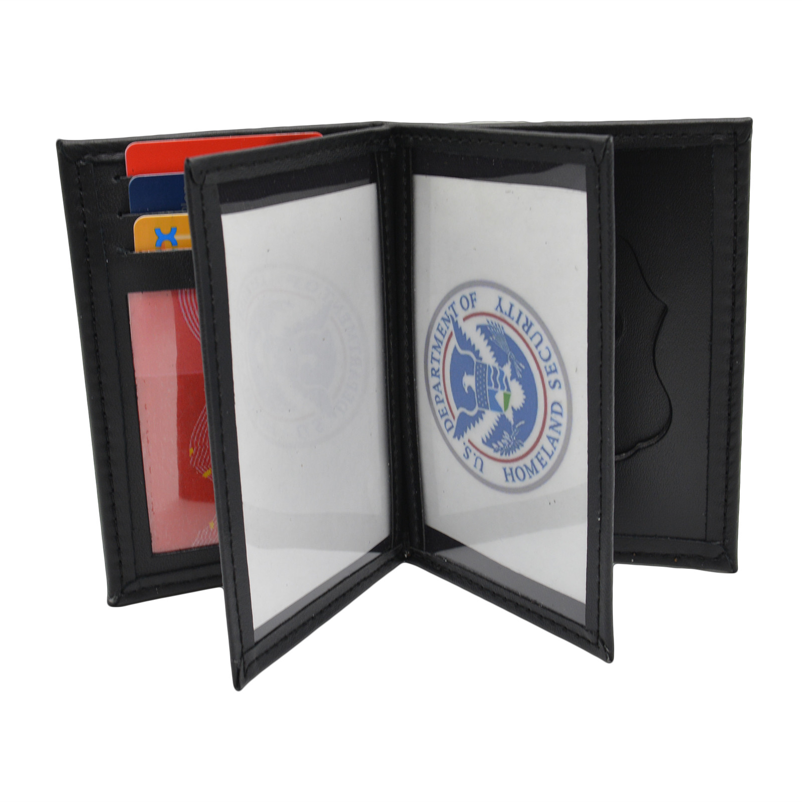 CBP Badge Case | Border Patrol Badge Credential Case | DHS Badge Wallet ...