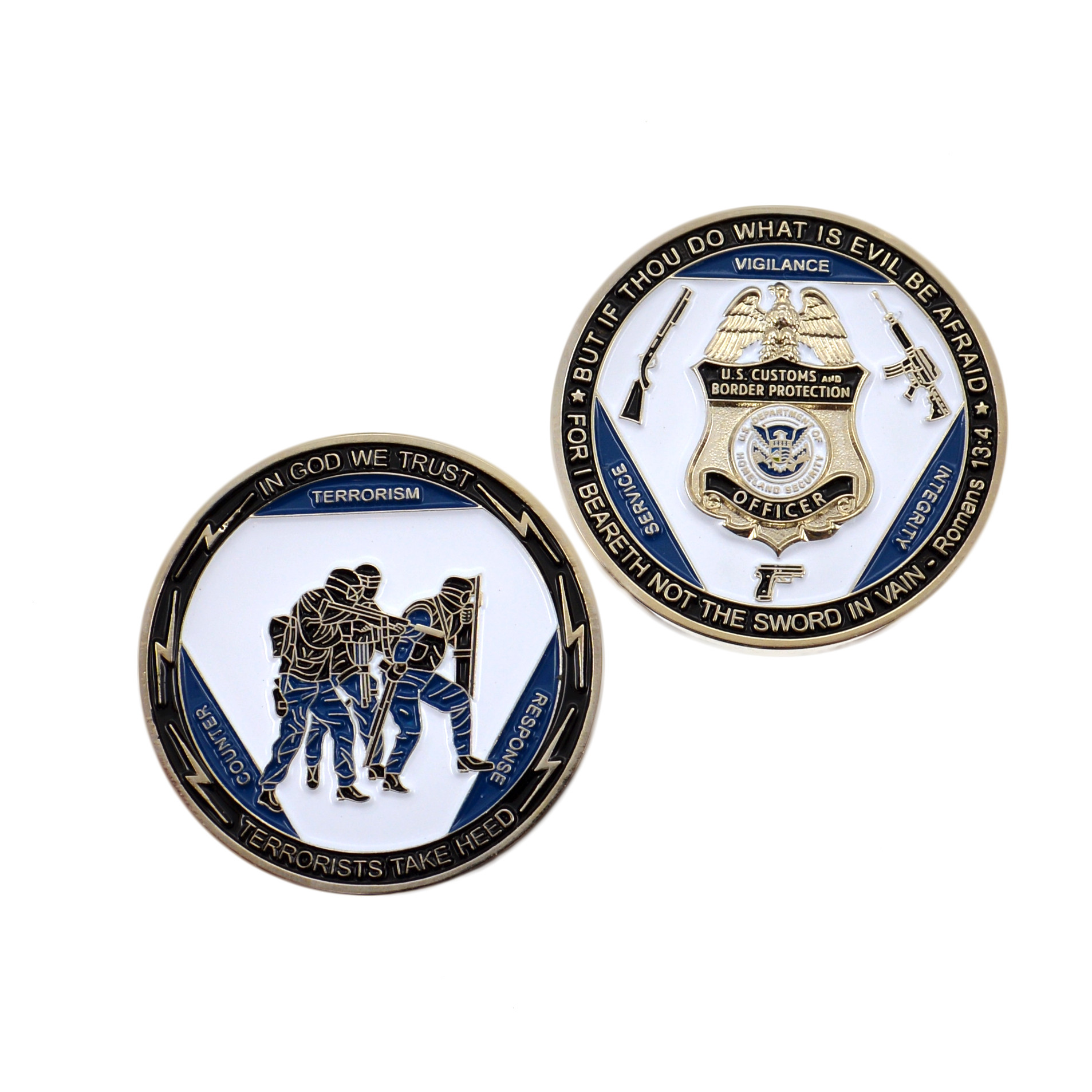 Air and Marine Interdiction Agent Challenge Coin