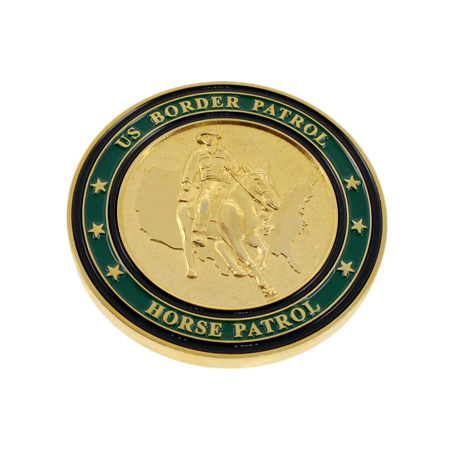 USBP Border Patrol Horse Patrol Unit Challenge Coin | USBP Horse ...