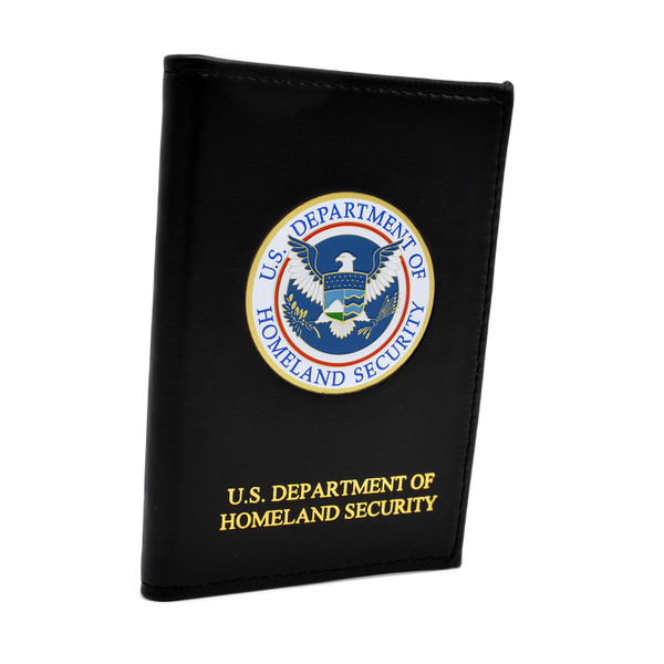 CBP DHS Border Patrol Credential Case With Medallion | USBP Badge Case ...