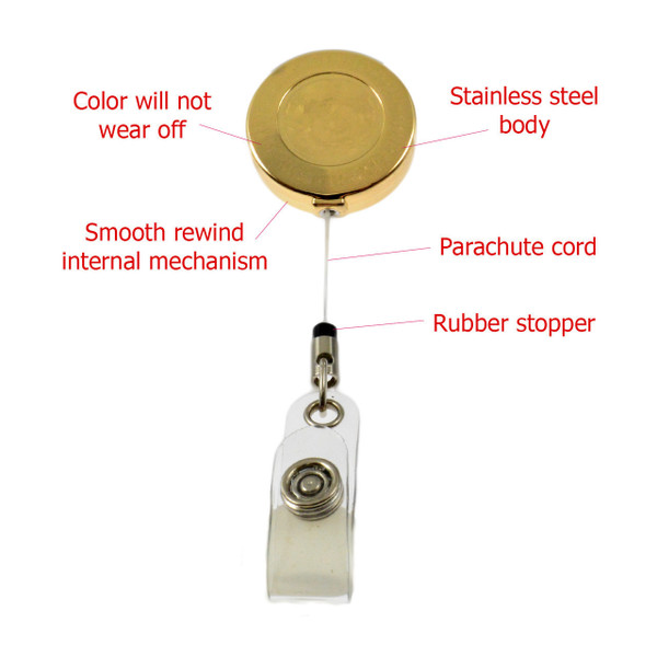 CBP Field Operations Patch Retractable ID Holder Reel | CBP OFO Patch Reel