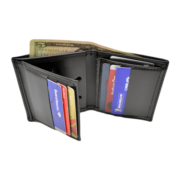 DK-439 California Corrections Flat Badge Hidden Badge and ID Wallet ...