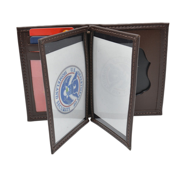 CBP Badge Case | Border Patrol Badge Credential Case | DHS Badge Wallet ...