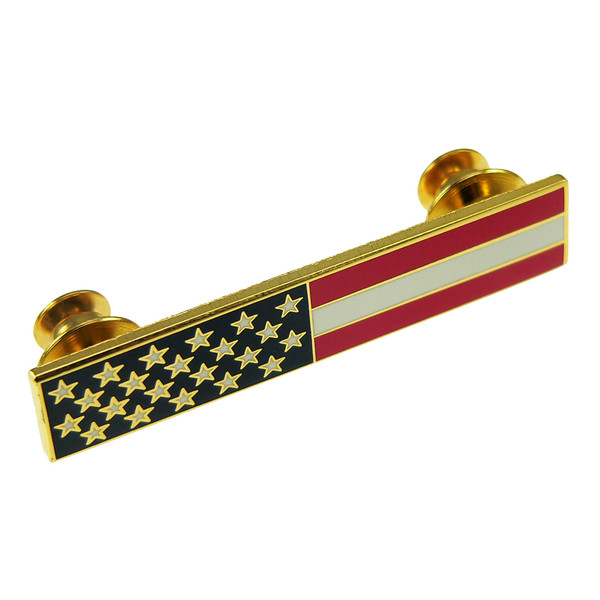 American Flag Police Uniform Citation Bar | US Flag Merit Bar