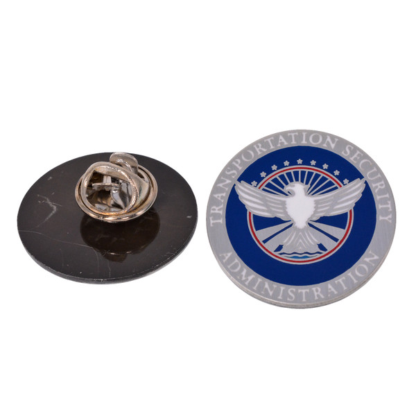 TSA Officer Patch Lapel Pin | New TSA Patch Pin | TSA Logo Pin