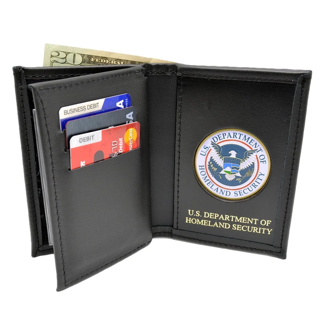 DHS Double ID Credential Case | Credential Credit Card Case | DHS Cred Case