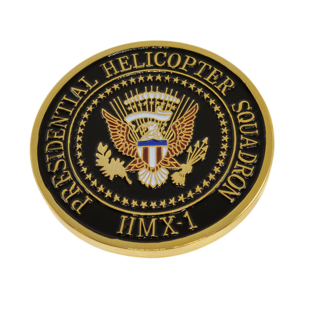 Marine One Helicopter Challenge Coin