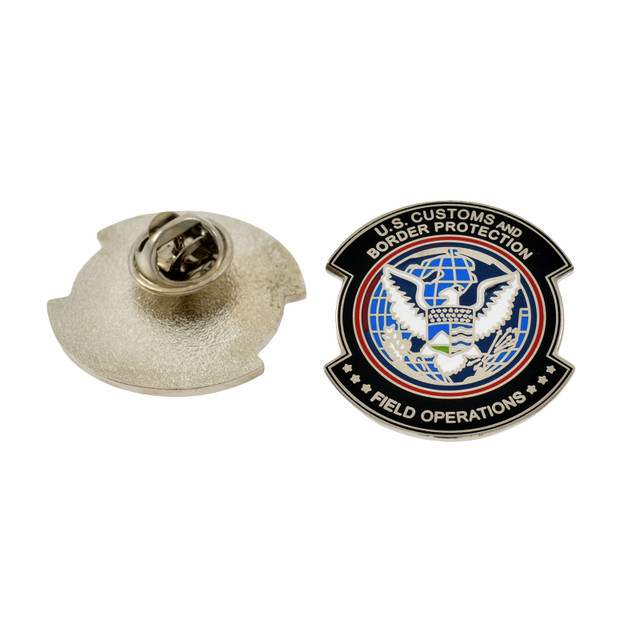 U S CBP Field Operations Patch Pin | CBP Patch Pin