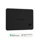 DOD Defense Department Leather Single ID Card Holder - CAC Card Case