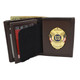 Concealed Carry Permit Badge Wallet | CWP Wallet | CCP Wallet