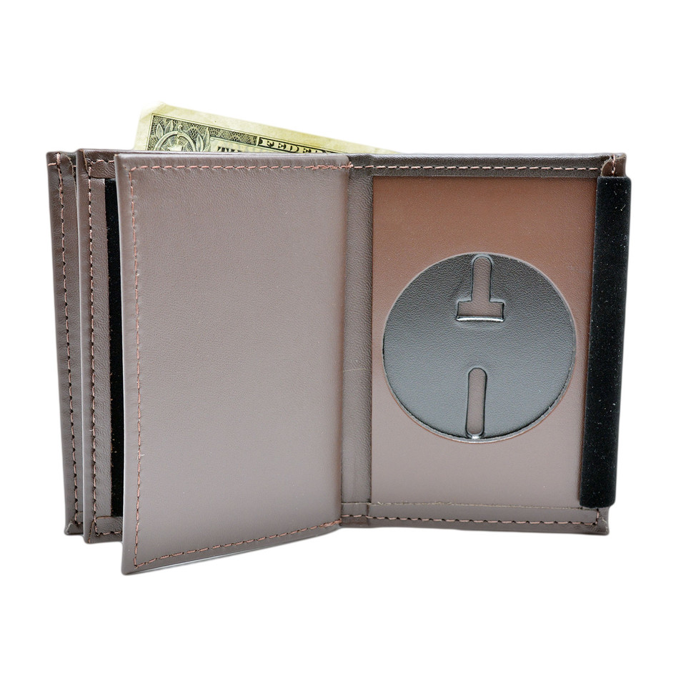 FBOP Badge Wallet for Round BOP Badge | Bureau of Prisons Round Badge ...